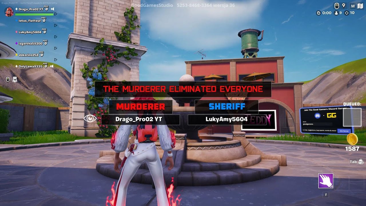 Playing fortnite murder mystery untill i get murderer - YouTube