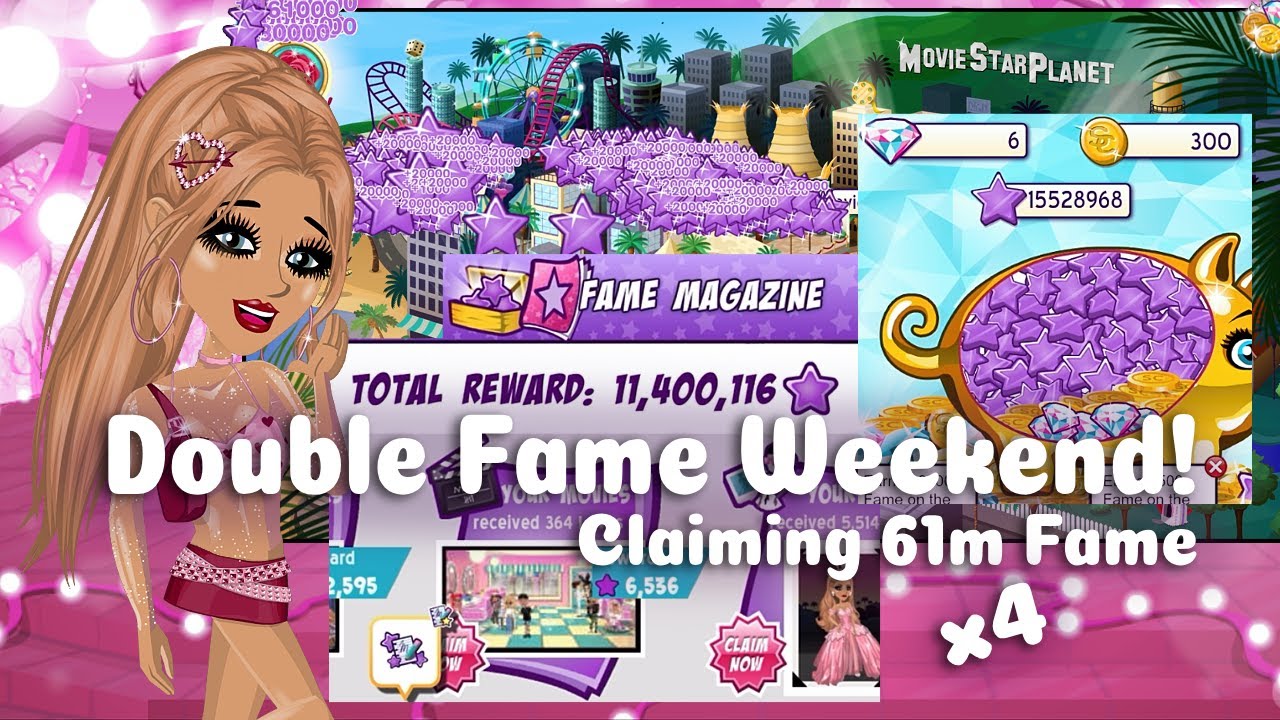 DOUBLE FAME WEEKEND + Claiming 61 MILLION Fame on MSP - YouTube
