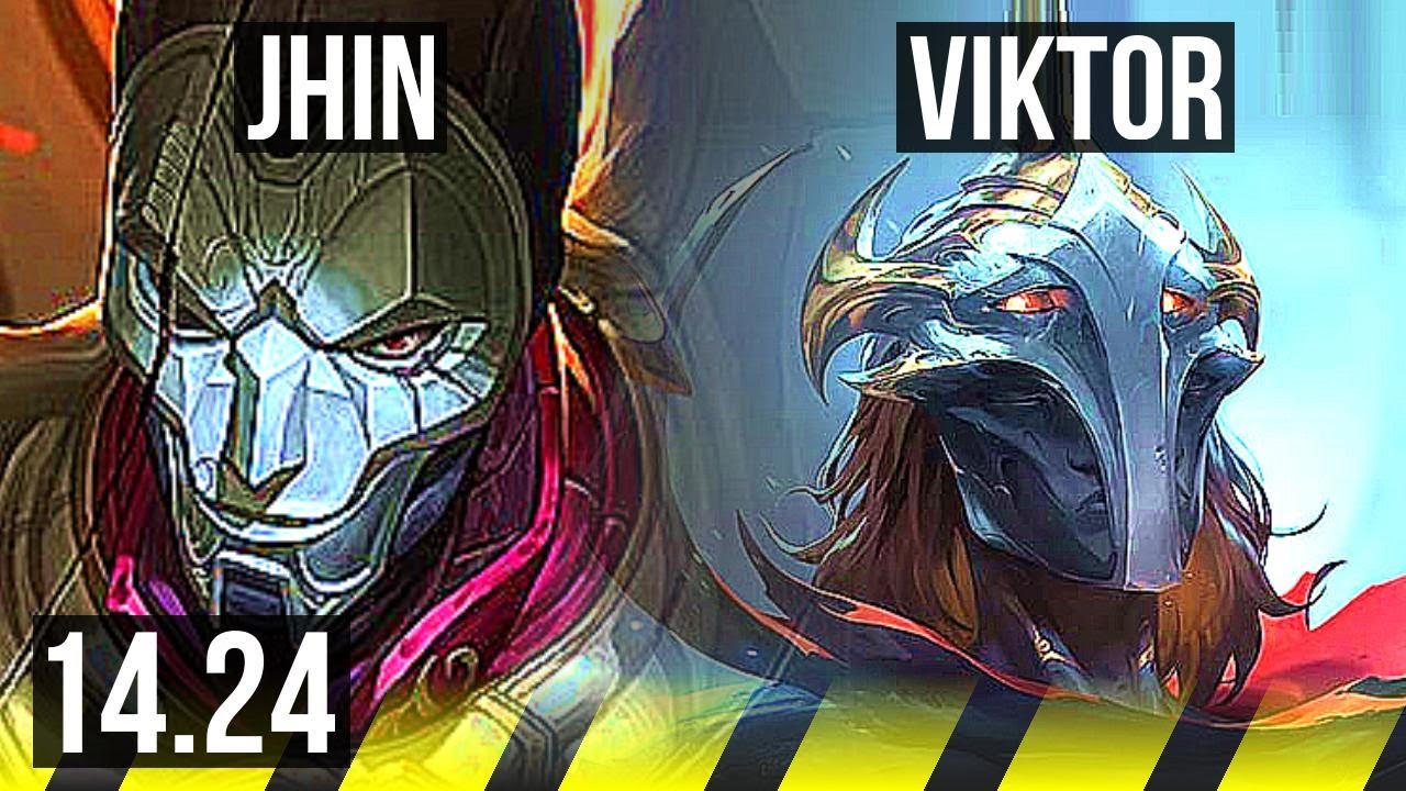 JHIN & Karma vs VIKTOR & Rell (ADC) | KR Challenger | 14.24 - YouTube