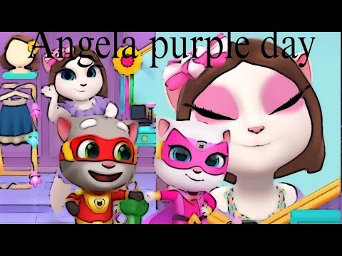 |Angela |purple #day# part 1 #series purple day in my life Angela ...