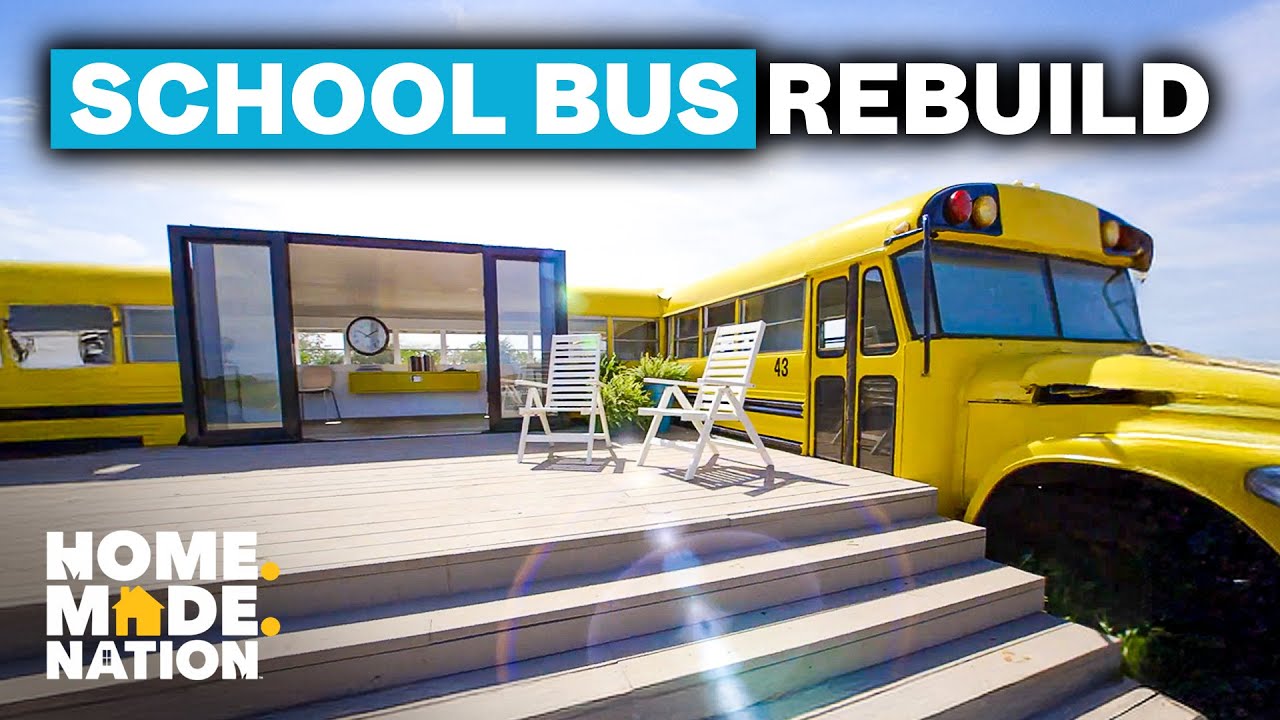 Deconstructing School Buses for a Tiny Home - You Can't Turn That Into ...