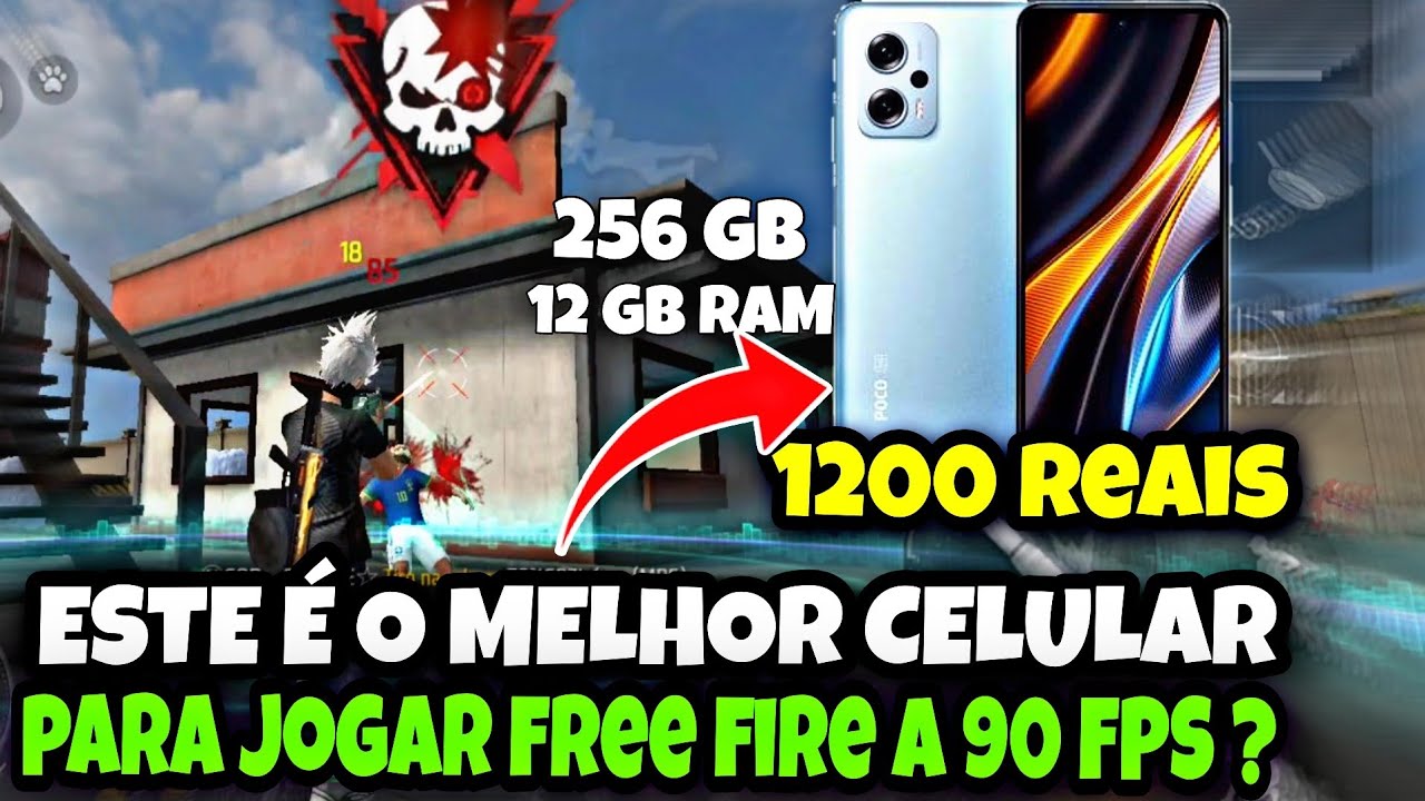 MELHOR CELULAR PARA JOGAR FREE FIRE EM 2023 ! CELULAR BOM PARA JOGAR FF ...