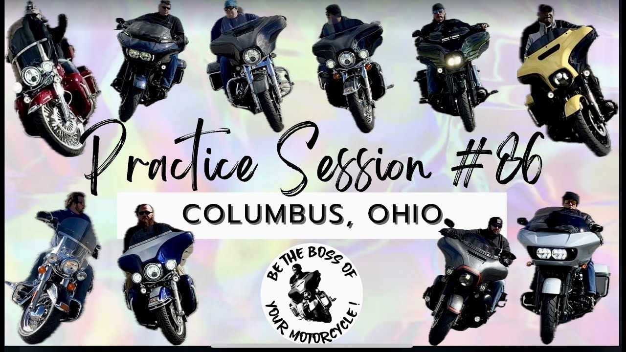Practice Session #86 - Ohio - Advanced Slow Speed Motorcycle Riding ...