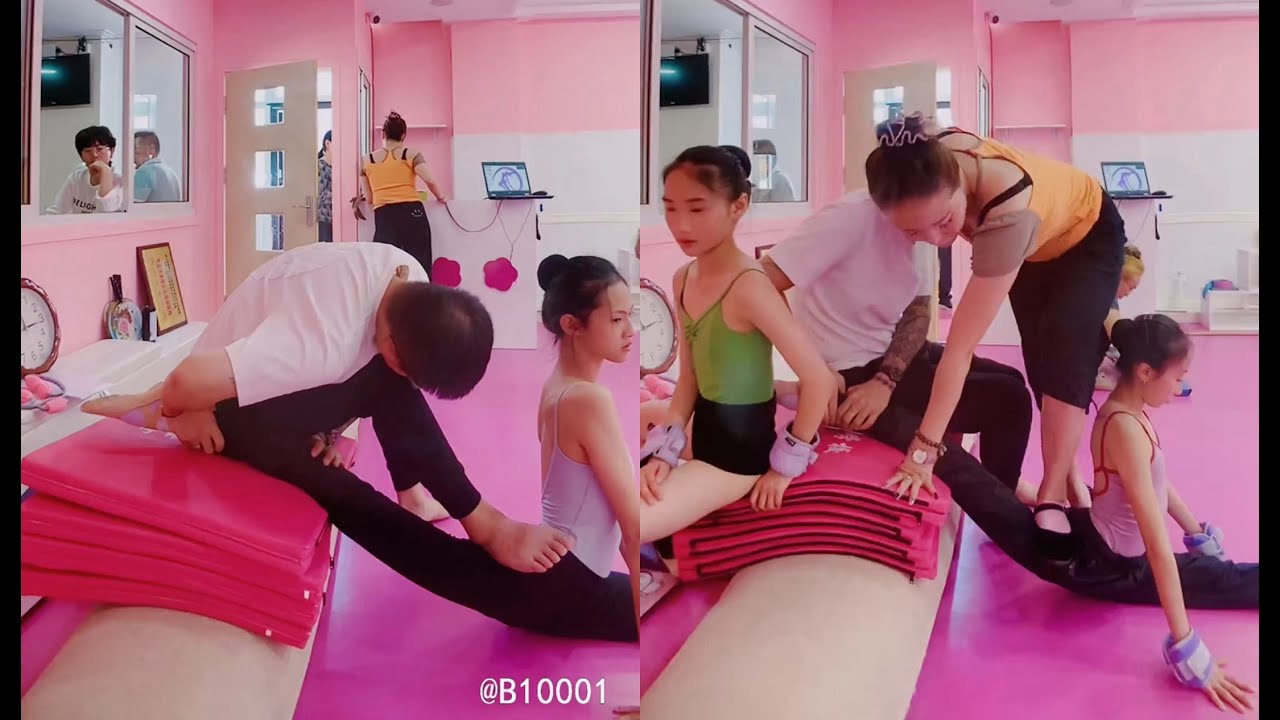 Chinese Dance Training Mastering Flexibility and Grace - YouTube