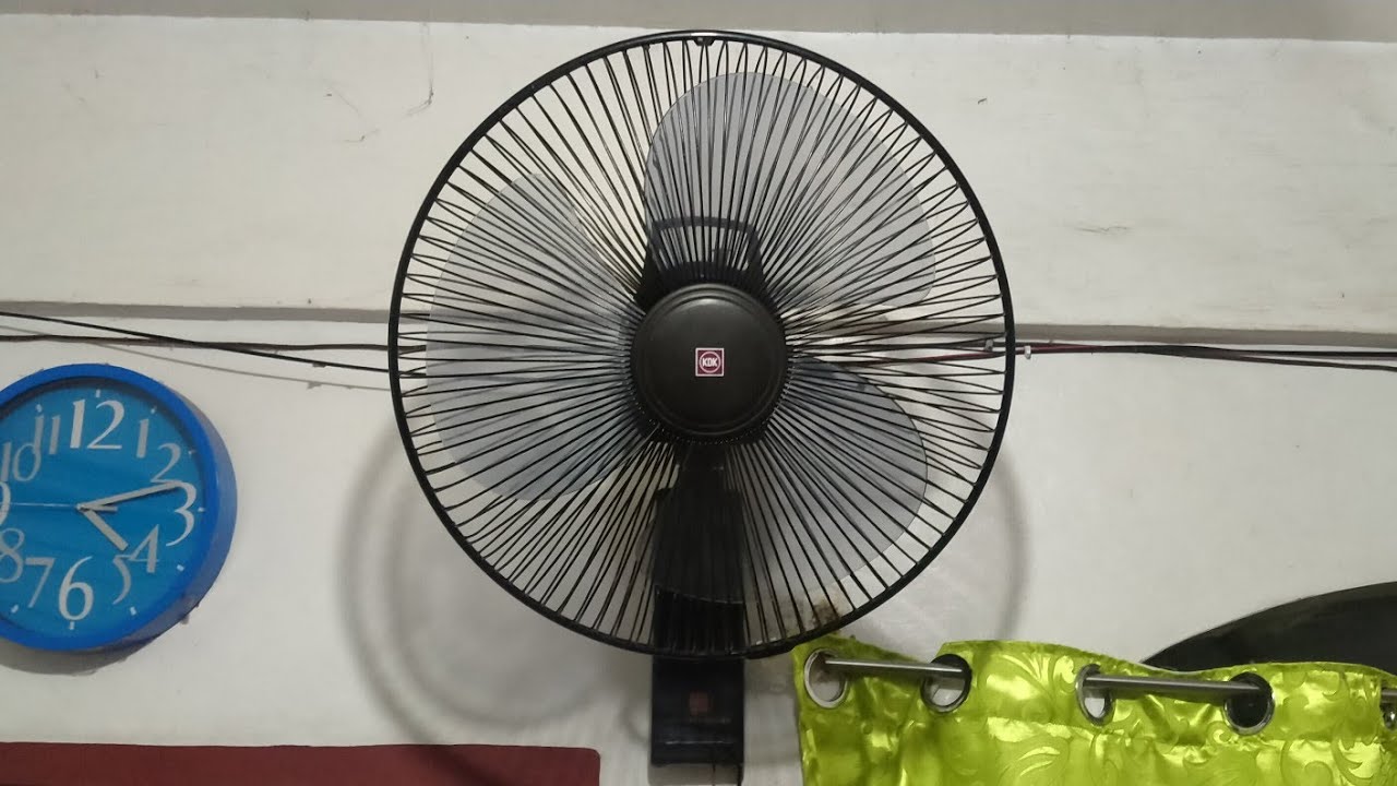 Fully restored 2004 KDK wall fan [model: W40Y] - YouTube