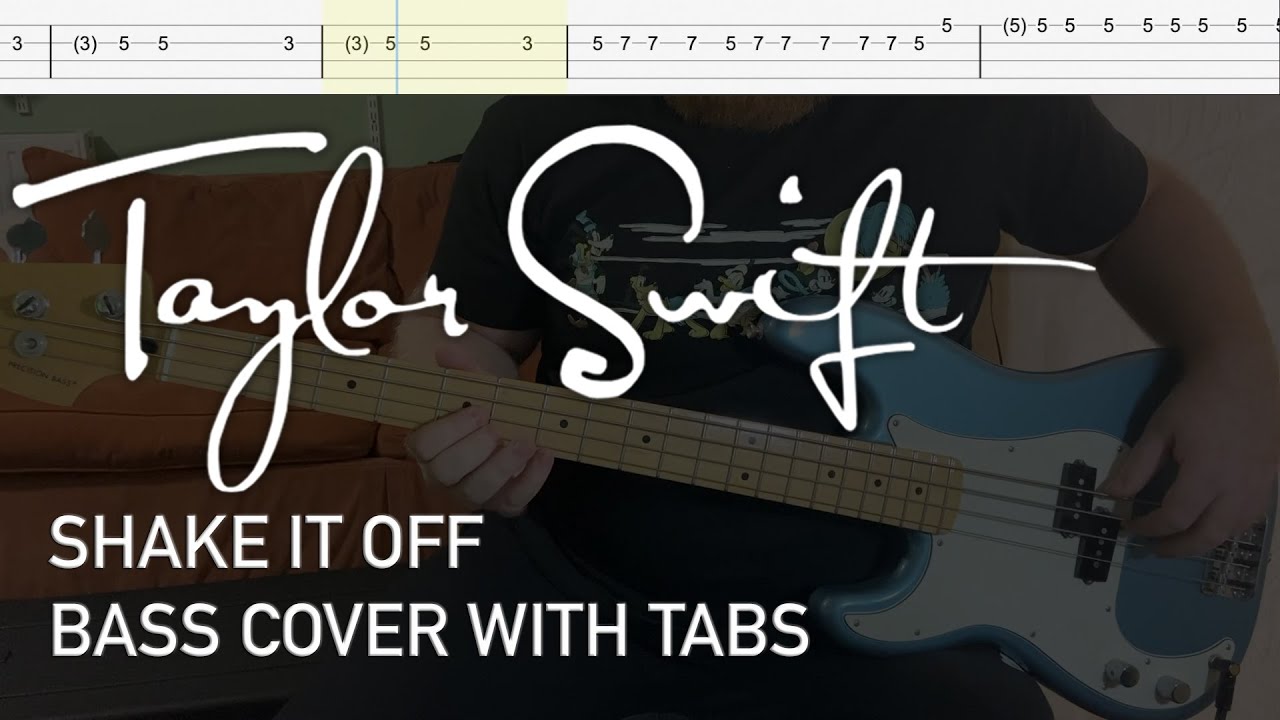 Taylor Swift - Shake it Off (Bass Cover with Tabs) Chords - Chordify