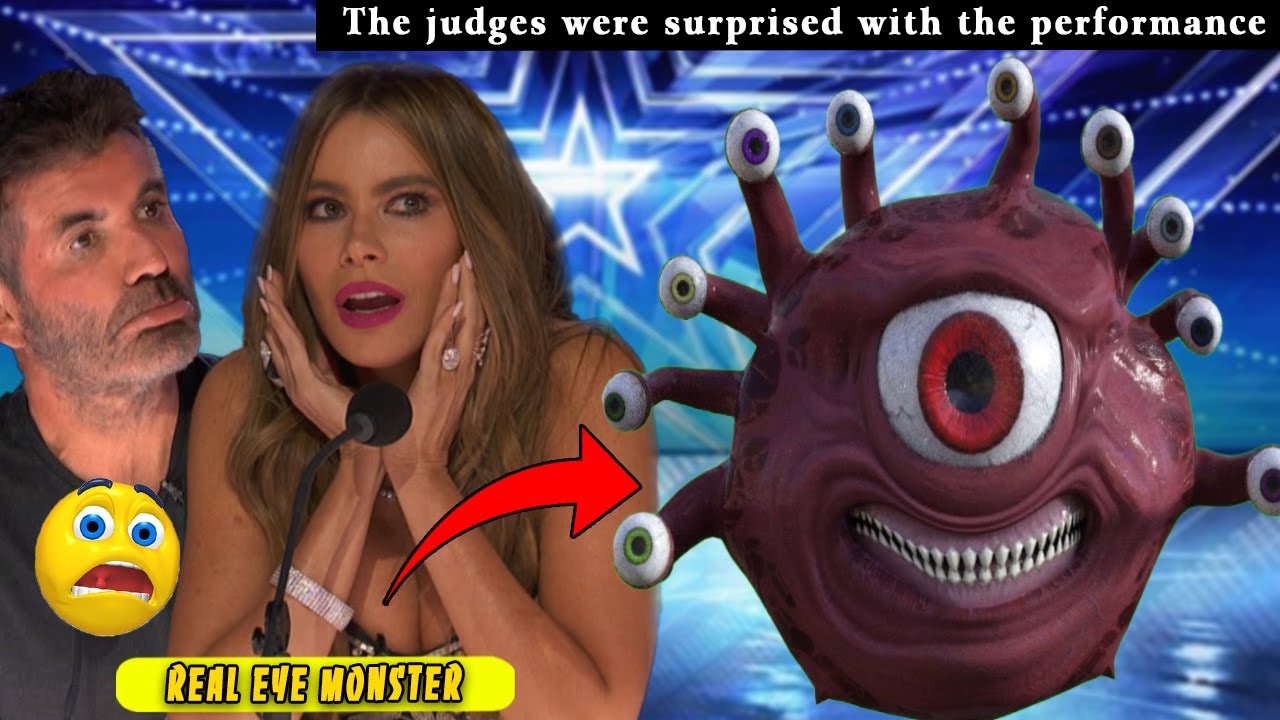The BEST MAGICIANS turns one eye monster appear, making the judges ...