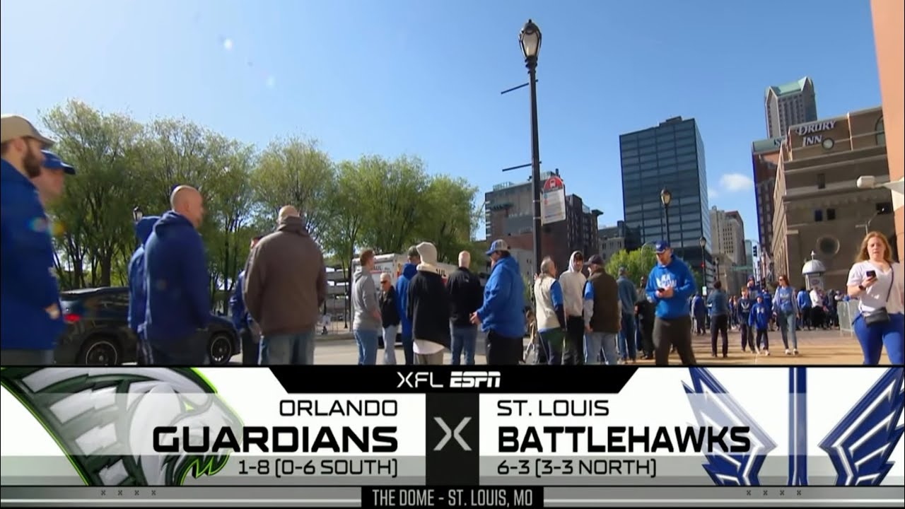 XFL on ESPN intro Orlando at ST. Louis Week 10 - YouTube