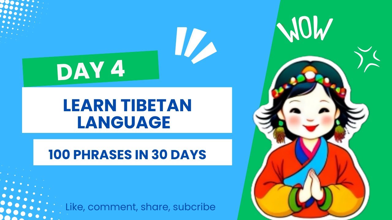Tibetan Phrases Every Traveller Should Know| Learn Tibetan Language ...