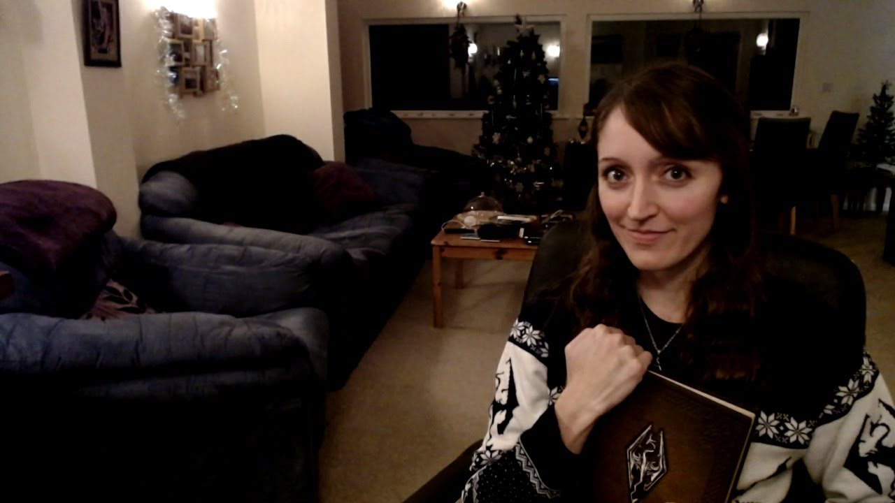 Skyrim Storytime with Emily Falkreath: The Cabin In The Woods - YouTube