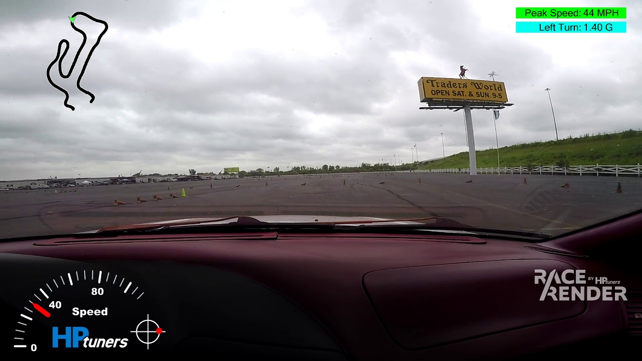Ford Probe Autocrossing at DriveAutoX Round 2 - YouTube