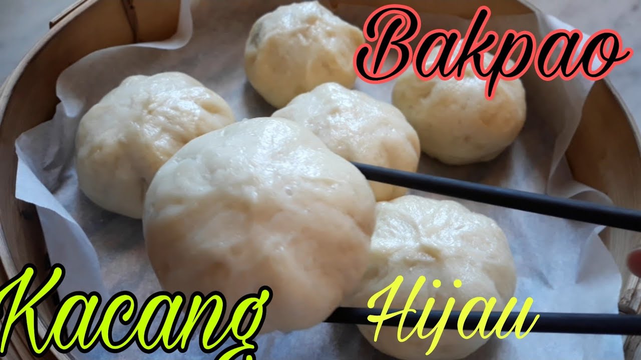 BAKPAO ISI KACANG IJO Anti gagal |Hasilnya lembut ,Menul - YouTube