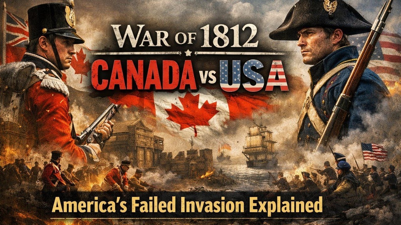 War of 1812 | Canada vs USA | America’s Failed Invasion Explained - YouTube