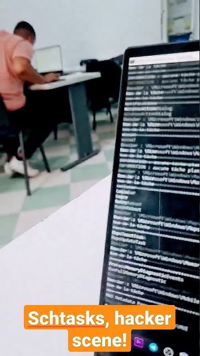 How hacking scenes are created for noobs #hacker - YouTube