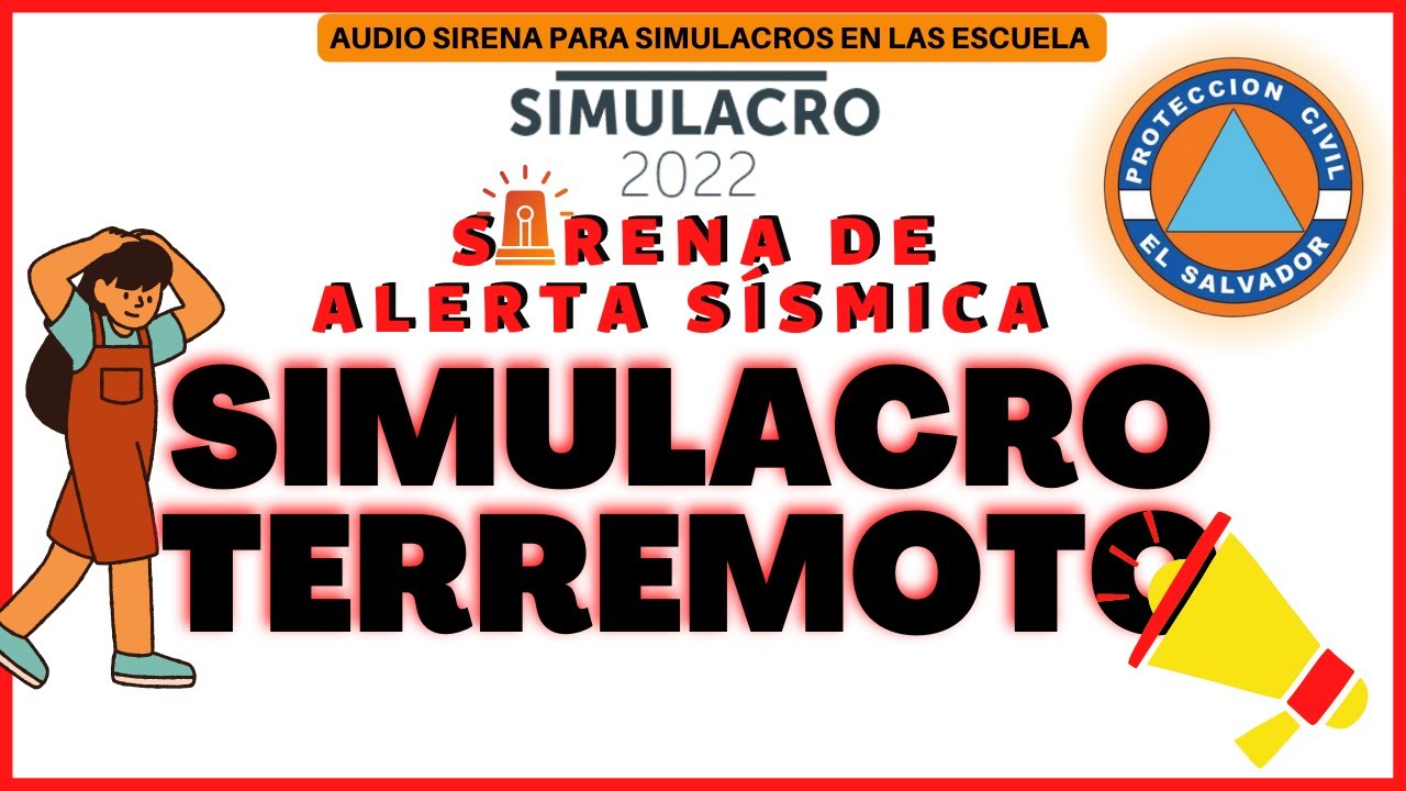 ⚠️SIMULACRO DE TERREMOTO - AUDIO SIRENA⚠️ - YouTube