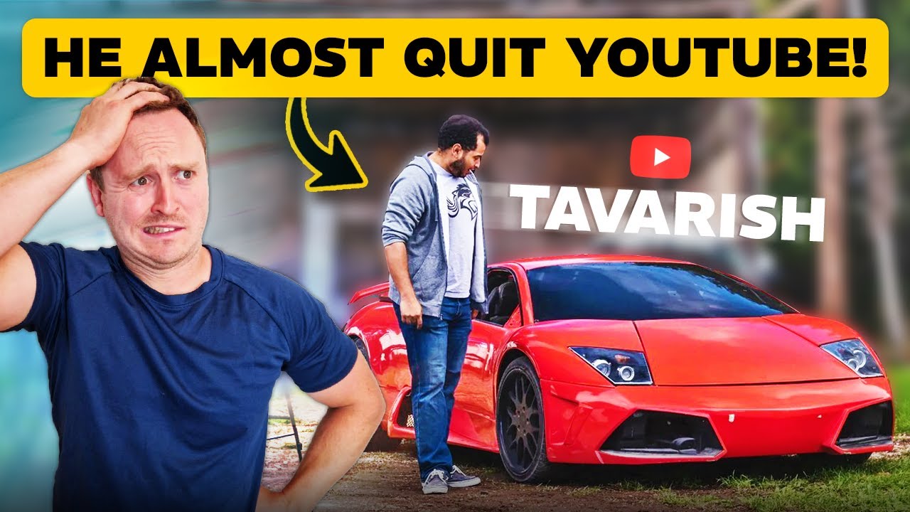 WHY @tavarish ALMOST QUIT YOUTUBE! - YouTube