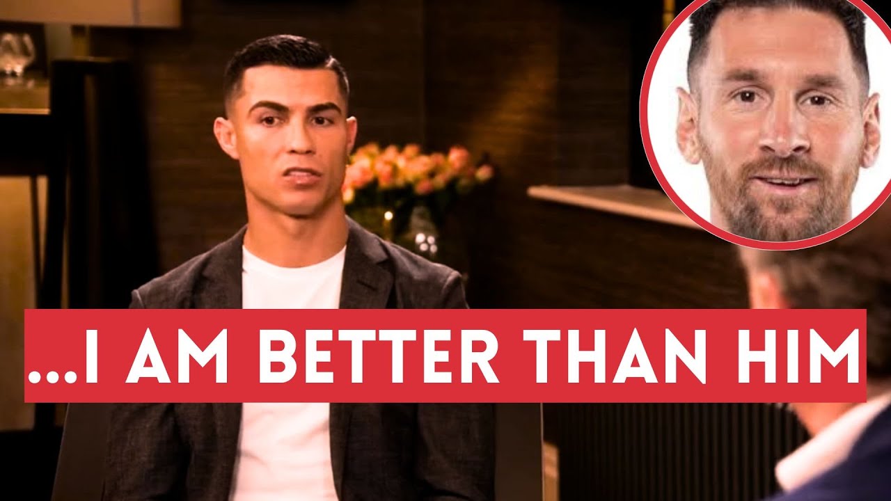 Ronaldo's Interview on Messi - "I am better than him" - YouTube