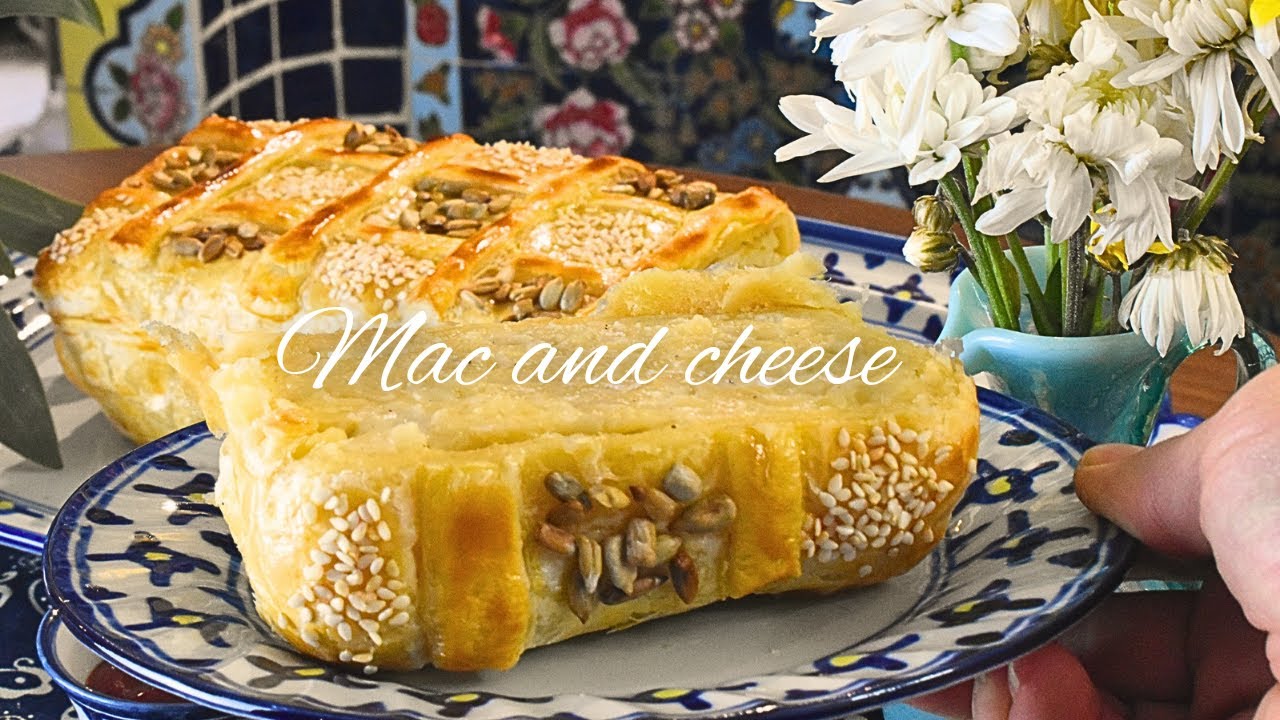 A New Taste of Mac and Cheese Pasta Inside a Weird Dough - YouTube