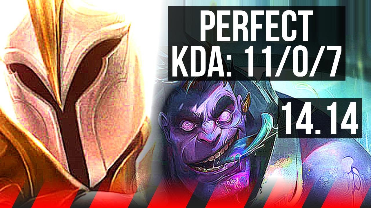 KAYLE vs DR. MUNDO (TOP) | 11/0/7, Rank 7 Kayle, 6 solo kills ...