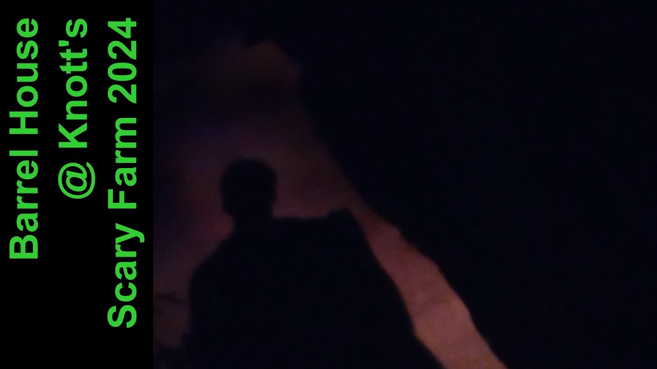 Knott's Scary Farm 2024: Barrel House, Boot Hill: last entertainment of ...