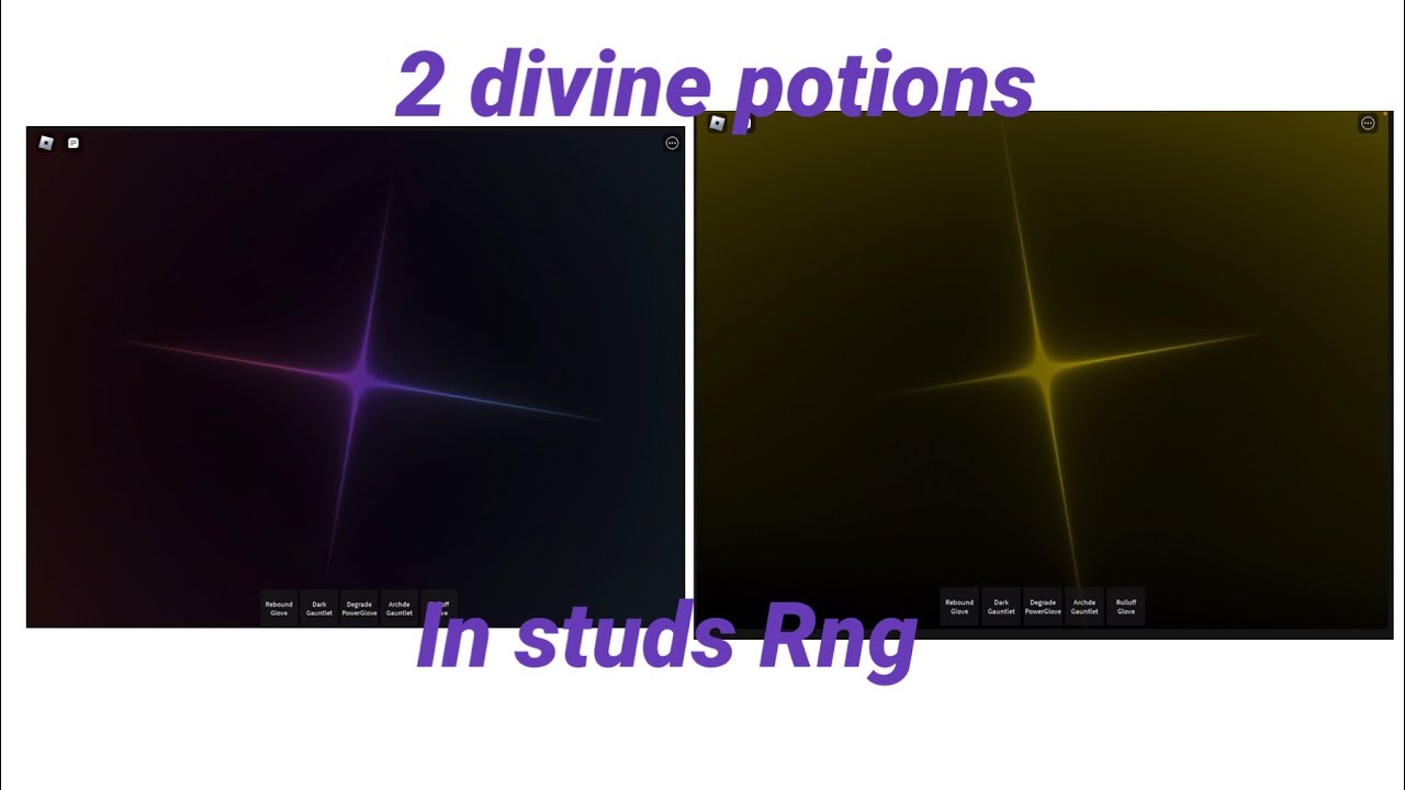 Using 2 Divine Potions In Studs Rng - YouTube