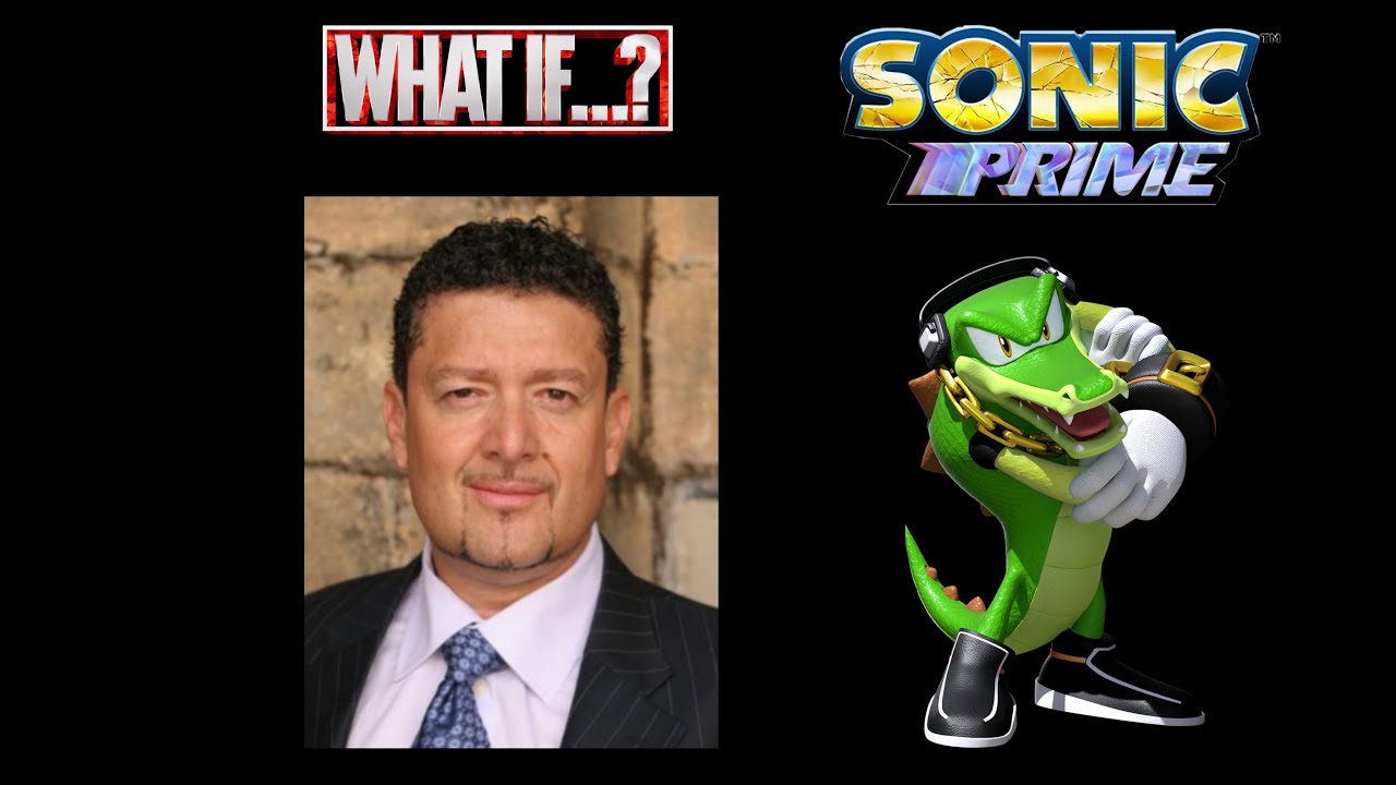 Michael Dobson as Vector The Crocodile (Sonic Prime) - YouTube