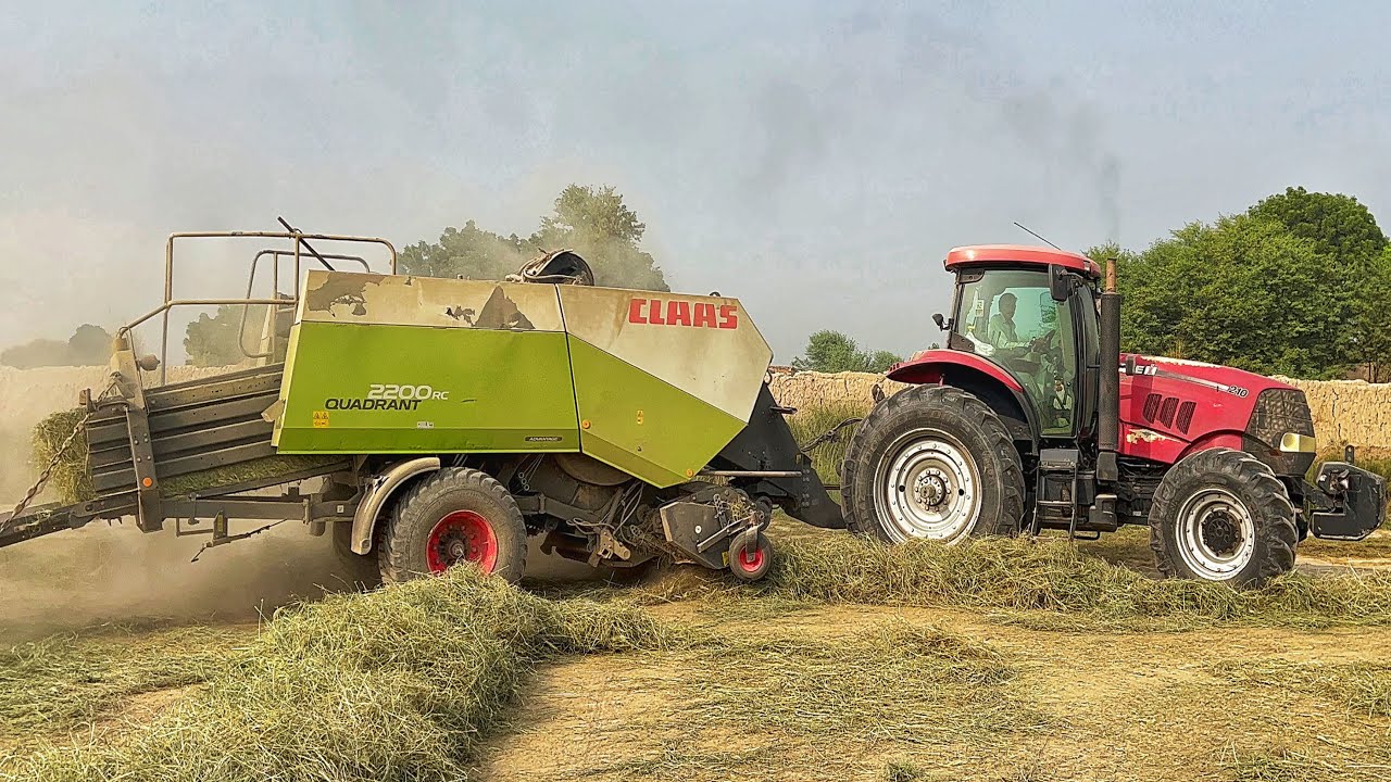First Time Grass Square Baler Machine Assembly Process “Amazing Work ...