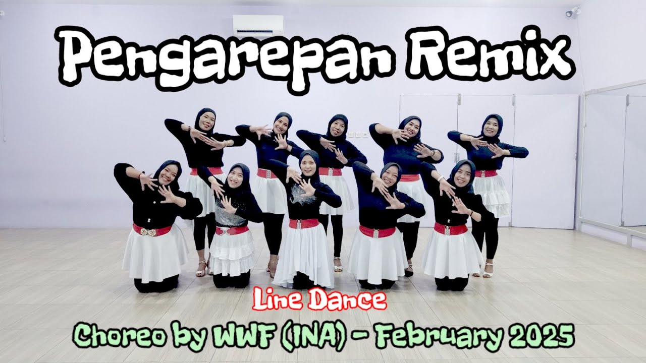 Pengarepan Remix Line Dance - Choreo WWF - by Melody Line Dance Gombong ...
