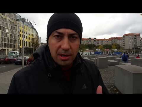 Vlog Berlin Yahudi Soykırım anıtı,Holokost..Serhat Aslanca