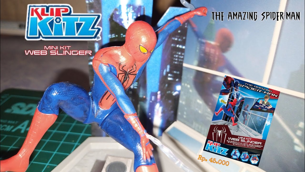 KLIP KITZ | mini kit web slinger | THE AMAZING SPIDER-MAN | Spider-Man ...