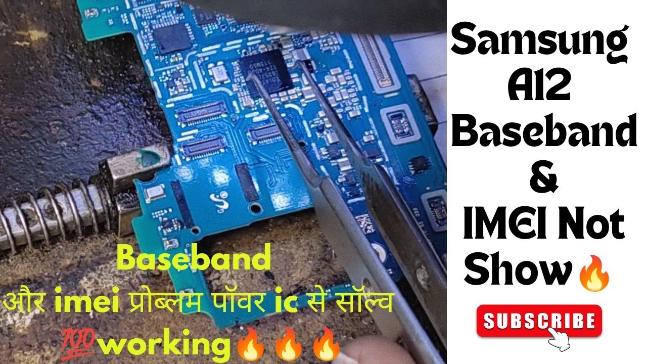 Samsung A12 Baseband Unknown & IMEI Not Show// 100 % working sm mobile ...