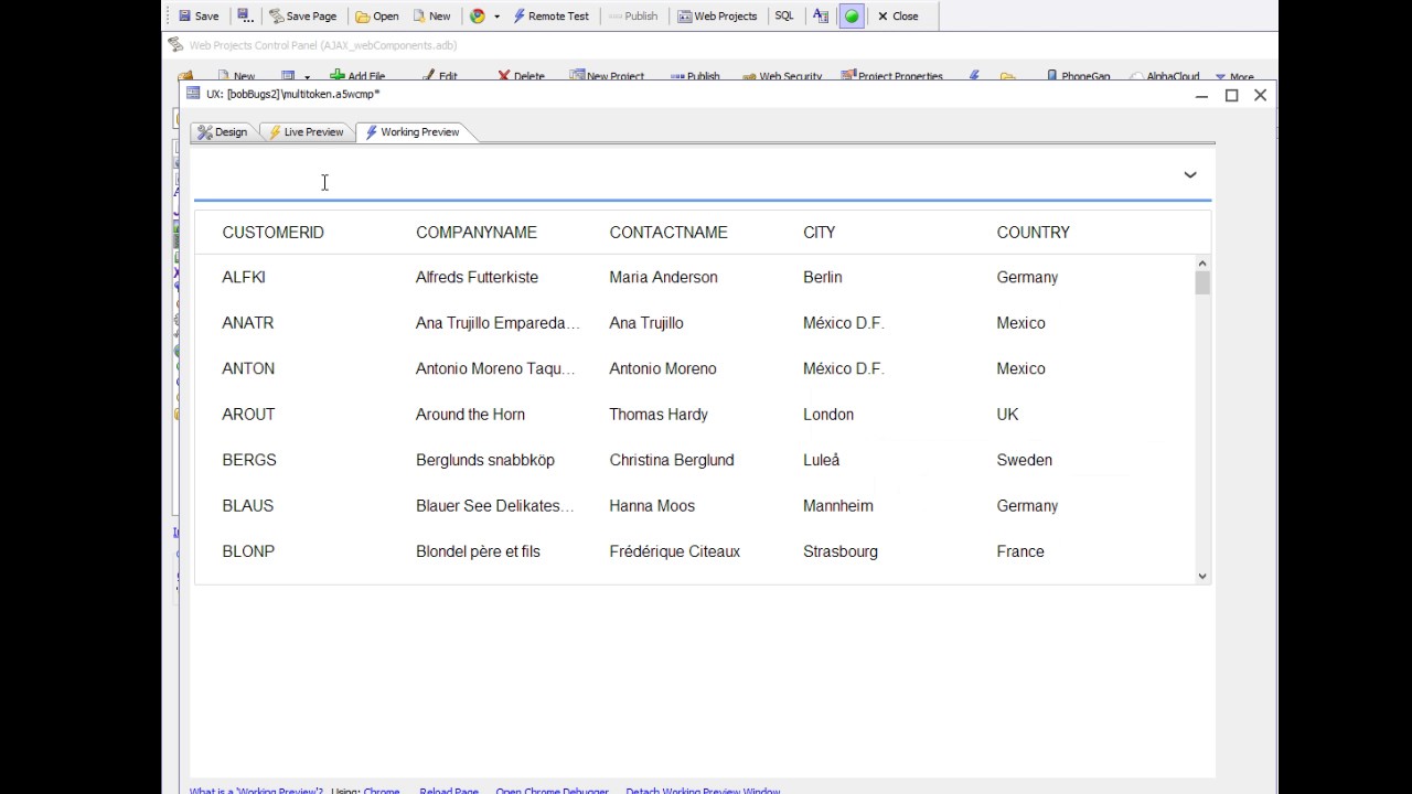 AA UX Multi Token Select Part 1 and 2 - YouTube