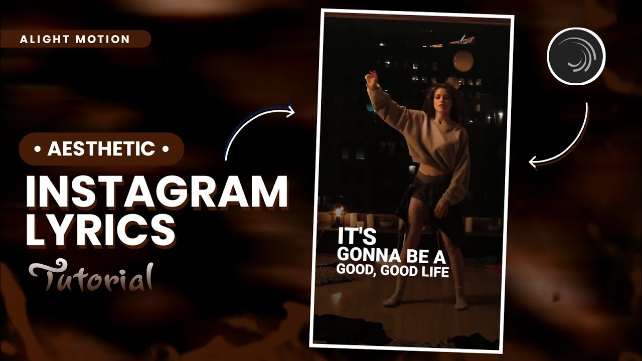 Instagram Lyrics in Your Own Video | Reels Tutorial | Aesthetic ...