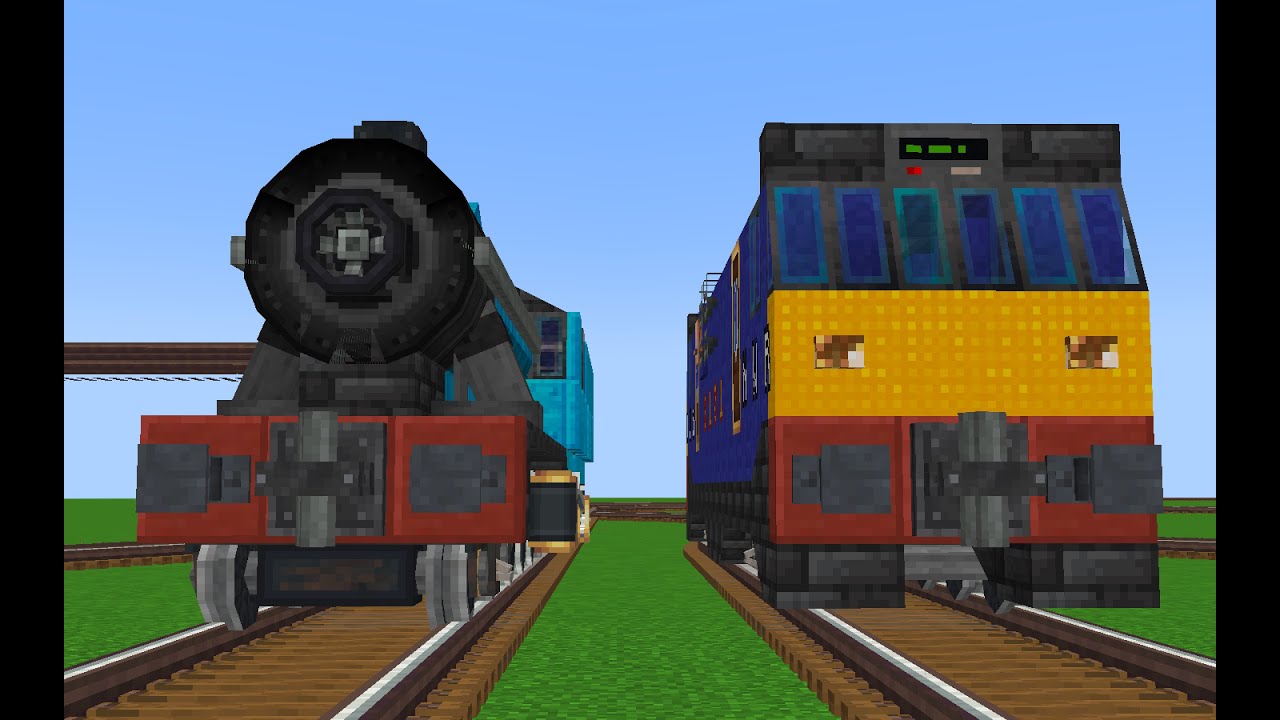 [Create Mod] 4-6-2 Steam Express Locomotive + 6-0-6 Diesel Locomotive ...