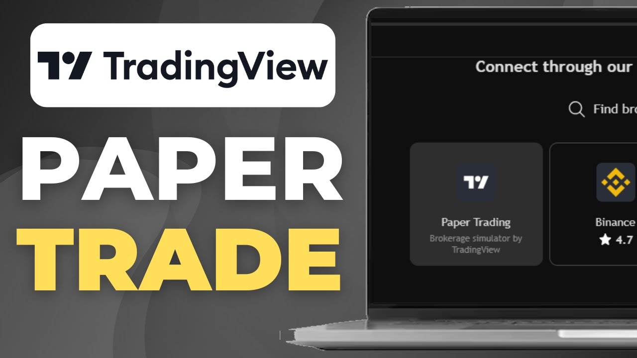 How To PAPER TRADE On TradingView! (Beginner Guide) - YouTube