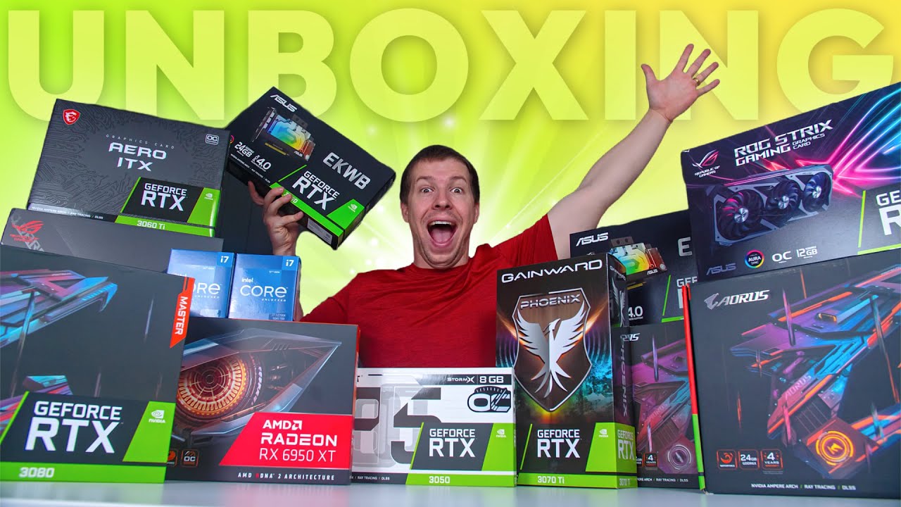 MASSIVE Unboxing for Gaming Setups! #2 - YouTube