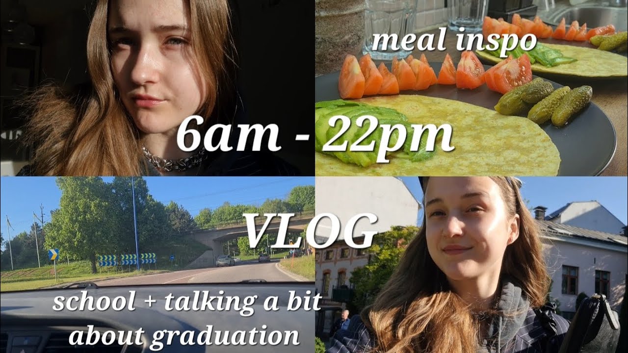 6am - 22pm VLOG | meal inspo | school stuff🎧🤍 ️🫶 - YouTube