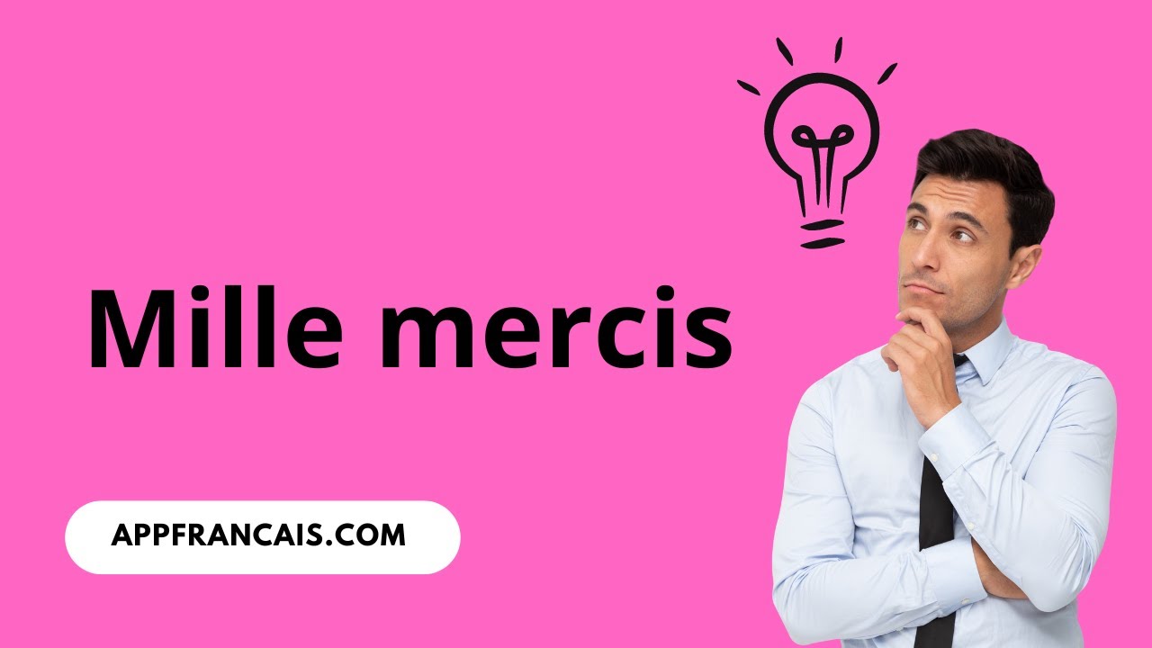 Mille mercis - YouTube