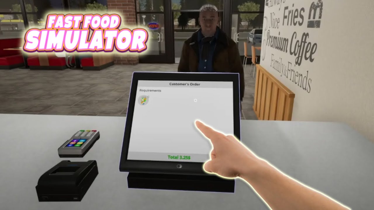 New Store Name!?!? Fast Food Sim EP2 - YouTube