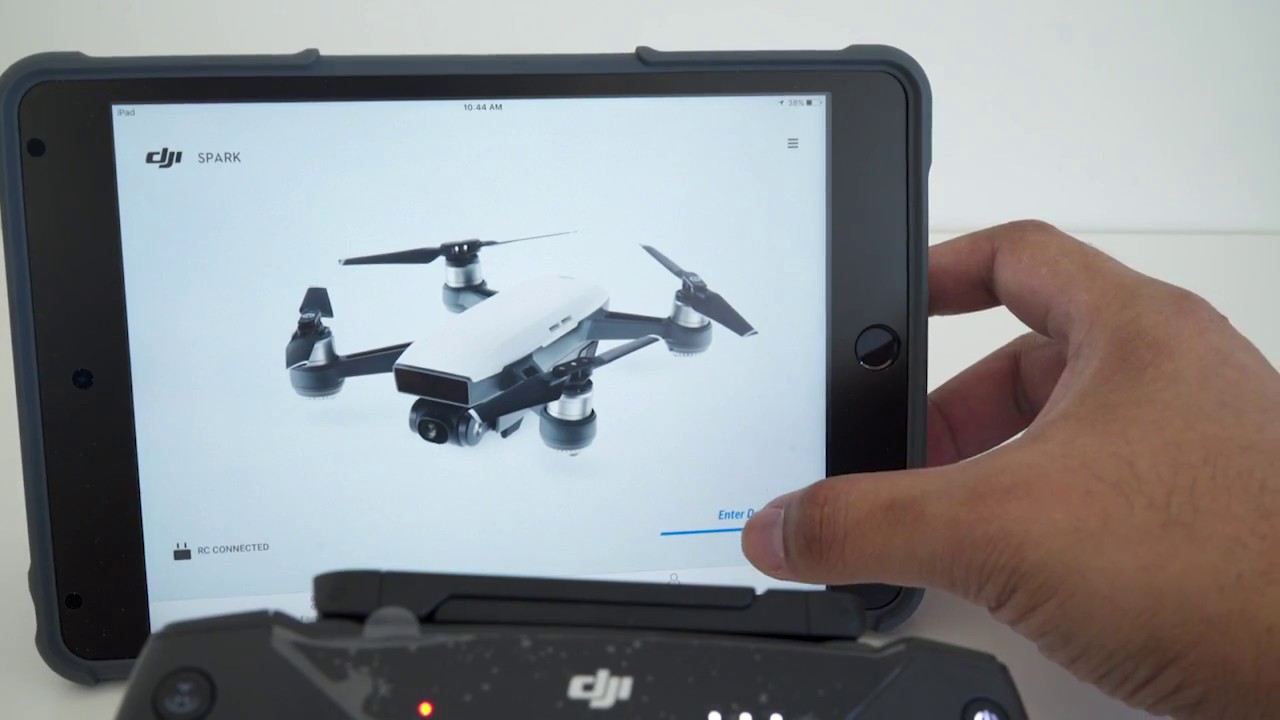 DJI Spark How To Calibrate Remote Controller - YouTube
