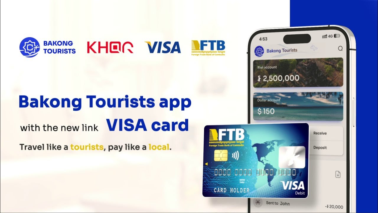 New "Link Visa Card" Feature: Easily Top Up Your Bakong Tourists ...