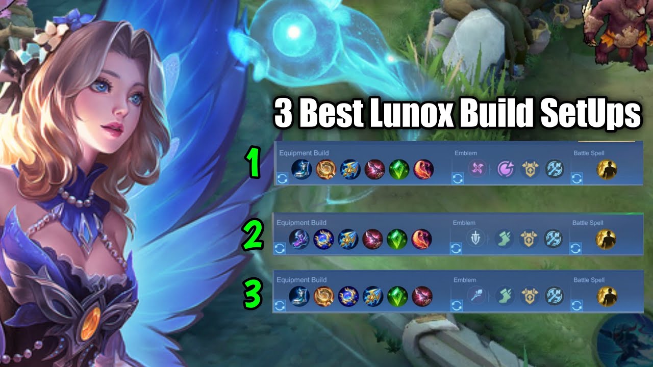 3 BEST LUNOX BUILDS OF ALL TIME 💯 || MLBB - YouTube