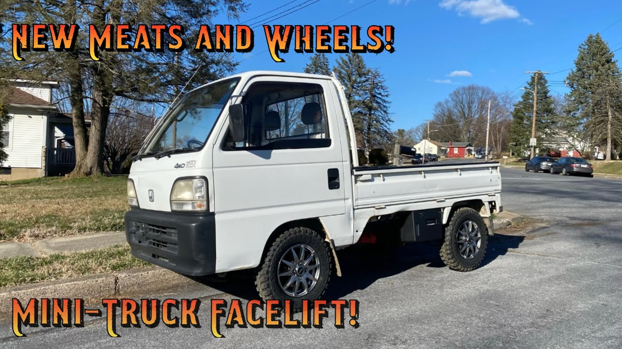 Mini Japanese KEI Truck Gets a Facelift!! - YouTube