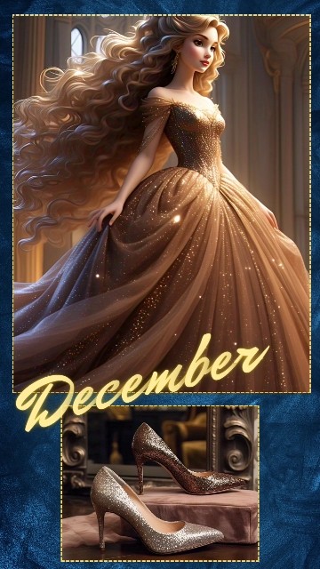 Choose your birth month and see your princess gown and heels|Princess# ...