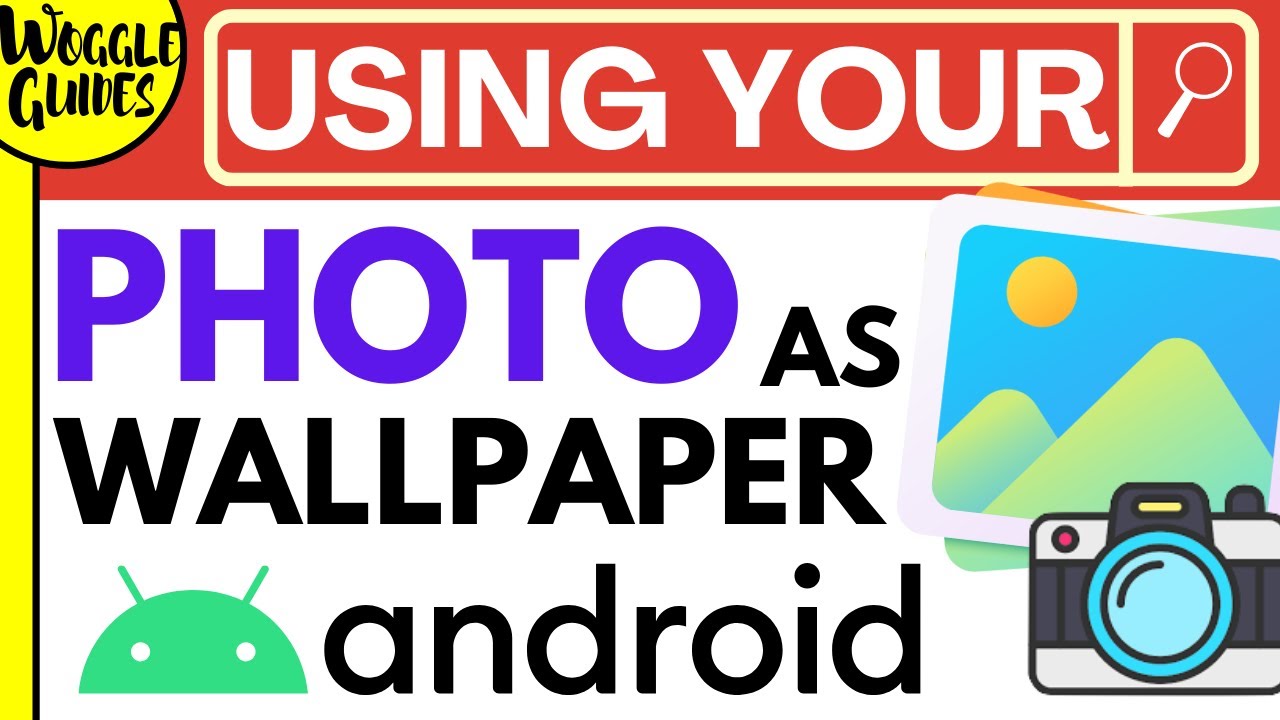 How do I make a photo my wallpaper - YouTube