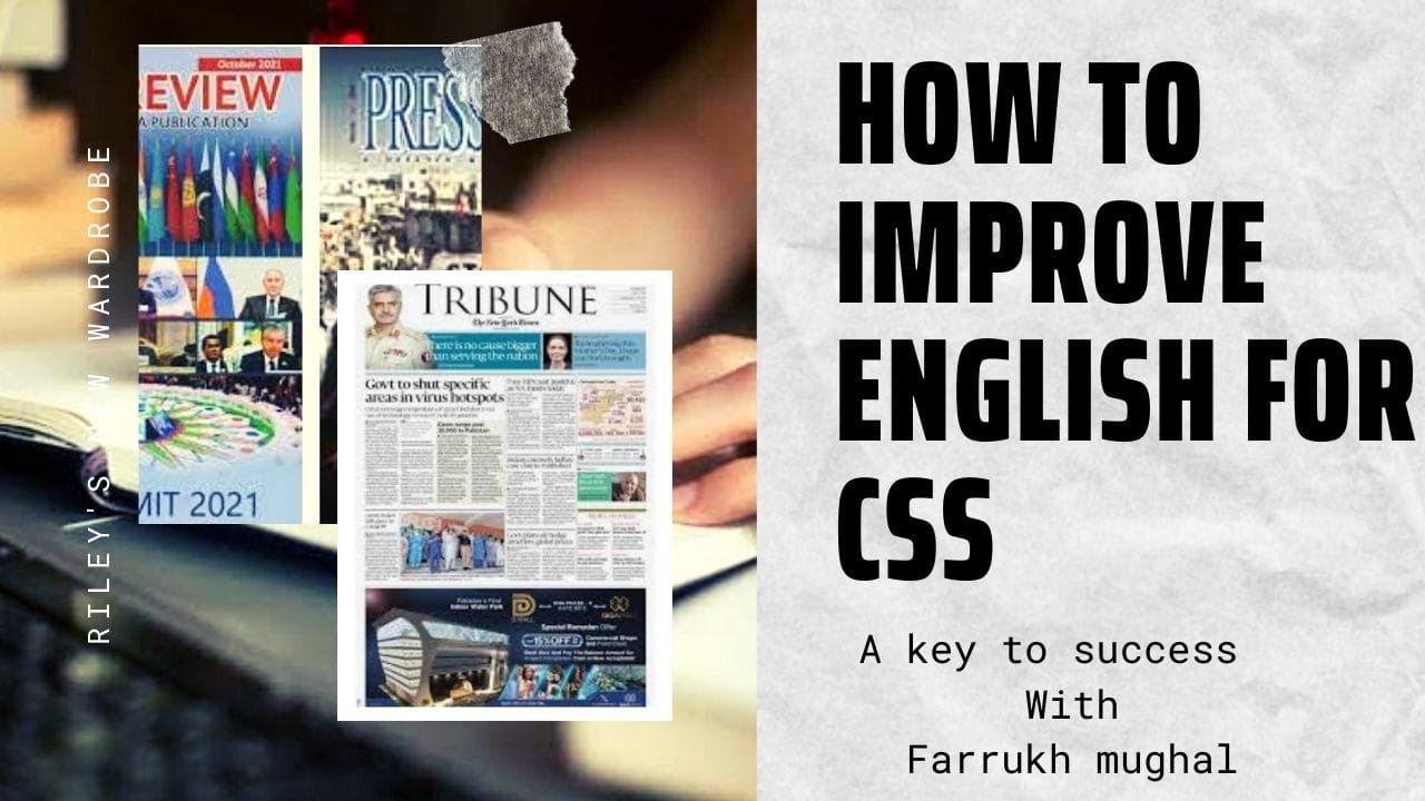 How To Improve English For CSS CSS PMS Farrukh Mughal YouTube How To Improve English For CSS CSS PMS Farrukh Mughal YouTube
