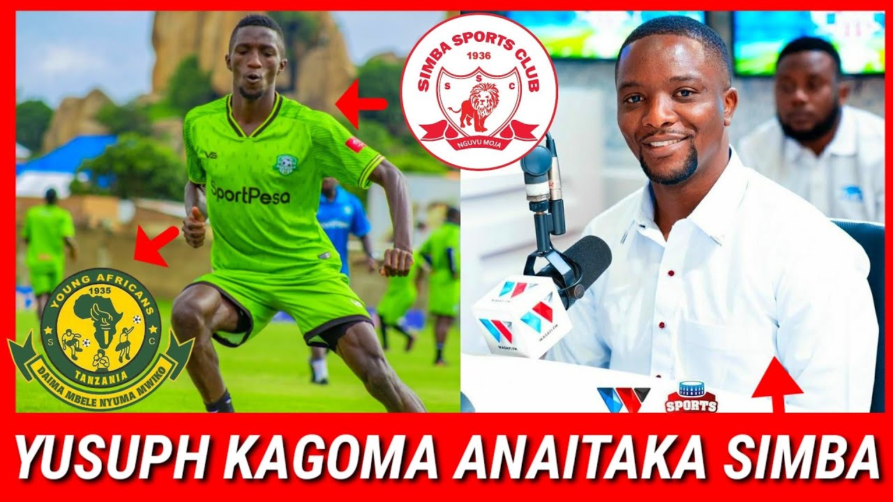 🚨DADEKI!! SIMBA SC KUMZUNGUKA YANGA NA KUNASA SAINI YA YUSUPH KAGOMA ...