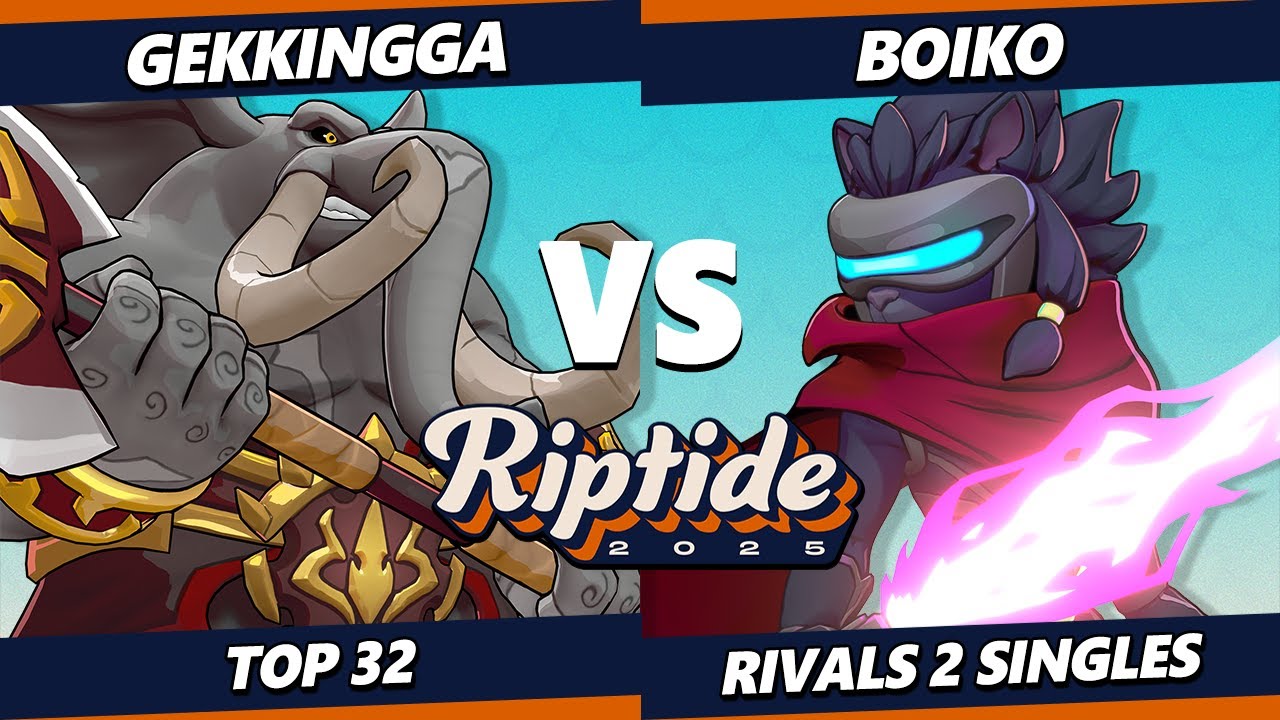 Riptide 2025 - Gekkingga (Loxodont) Vs. Boiko (Clairen) Rivals of ...