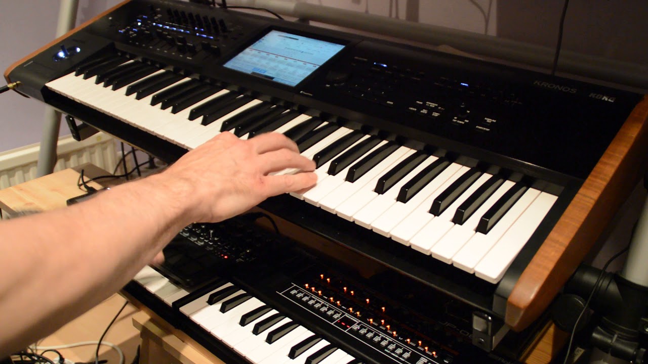 Korg Kronos song 27.10.2017 Guitar Heaven/Rbn - YouTube