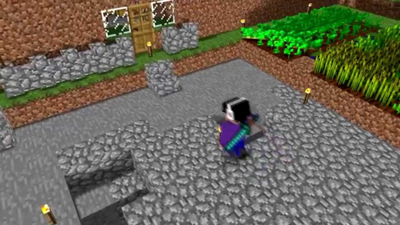 Minecraft: The Reunion Animation Test - YouTube
